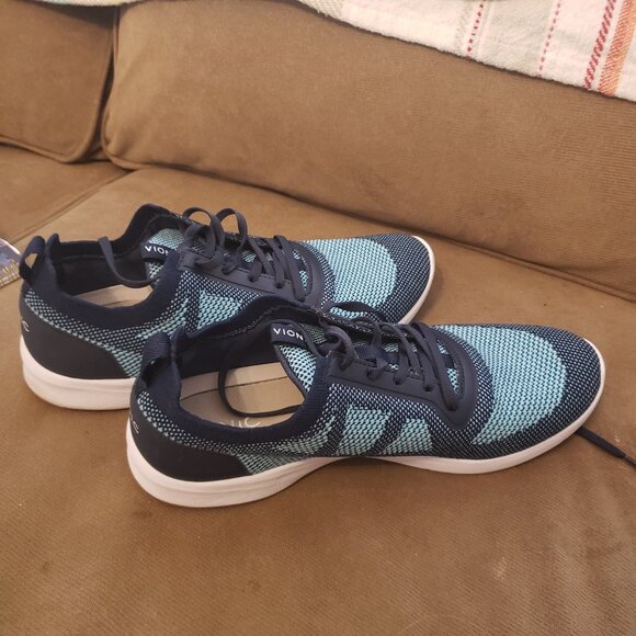 Vionic | Shoes | Womens Vionic Size Navy And Teal Athletic Walking ...